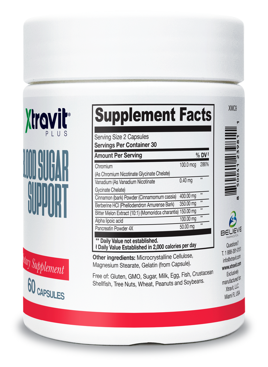 Blood Sugar Support – Xtravit